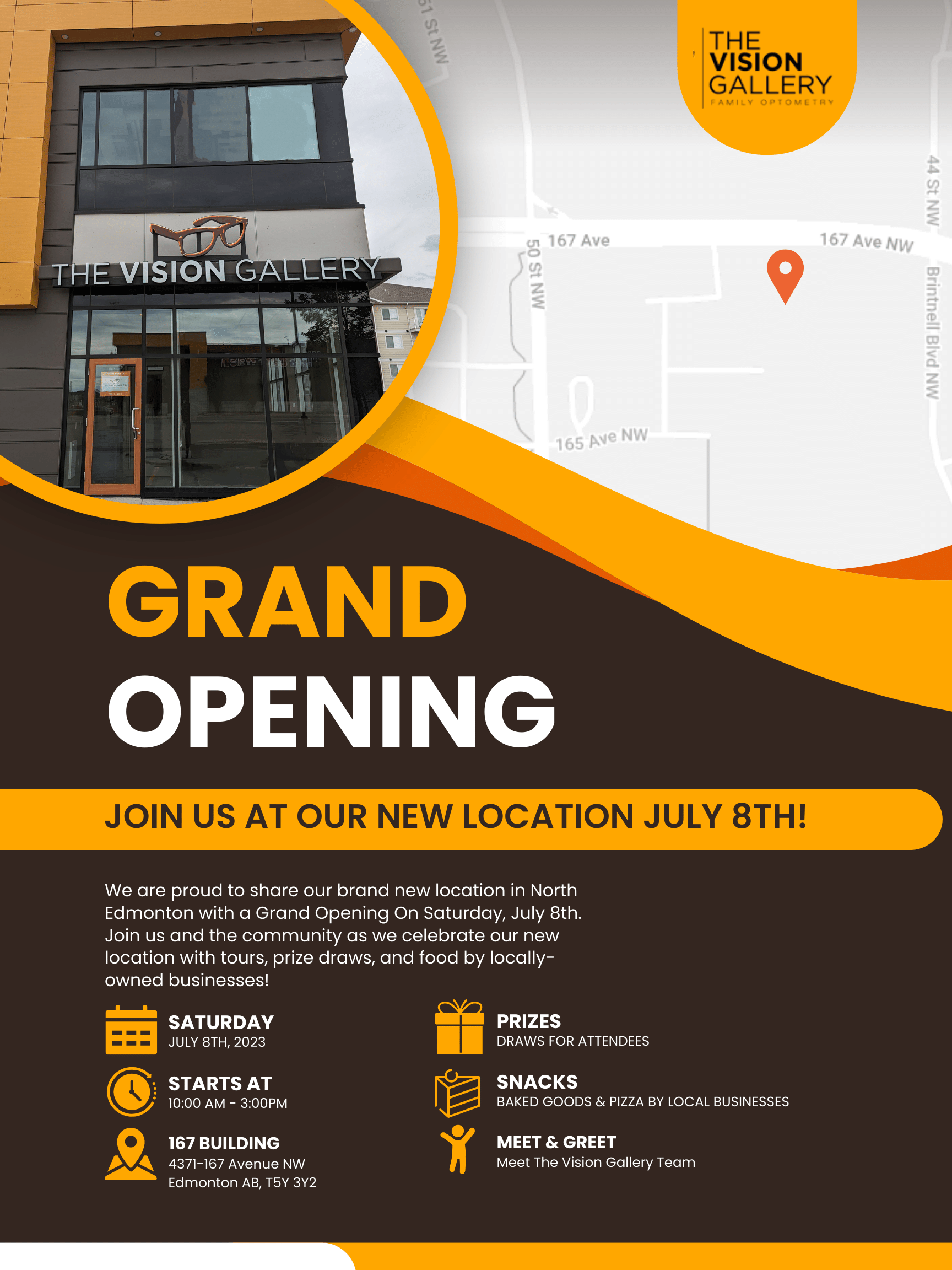 Grand Opening | New North Clinic Location | The Vision Gallery